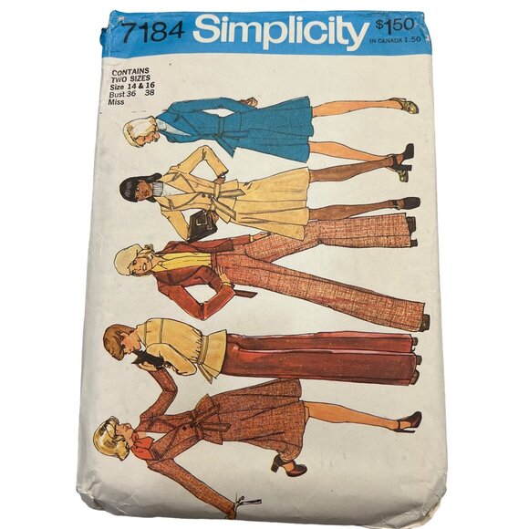 Simplicity | Office | Simplicity 6726 975 Misses Jacket Skirt Pants ...